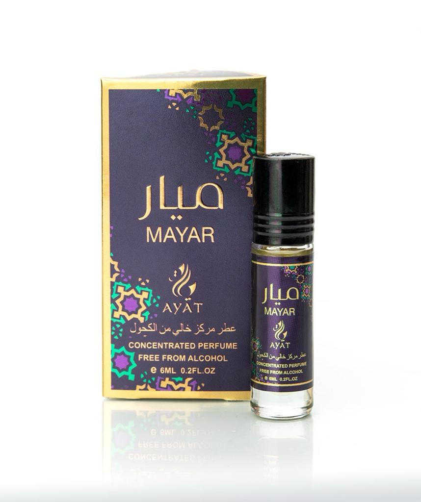 Ayat Mayar 6ml Alcohol Free Travel Size Roll On Arabian Perfume Oil ...